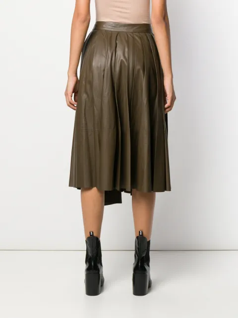 Yves Salomon Pleated Skirt - Farfetch