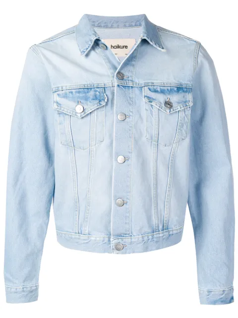 Haikure Cropped Denim Jacket - Farfetch