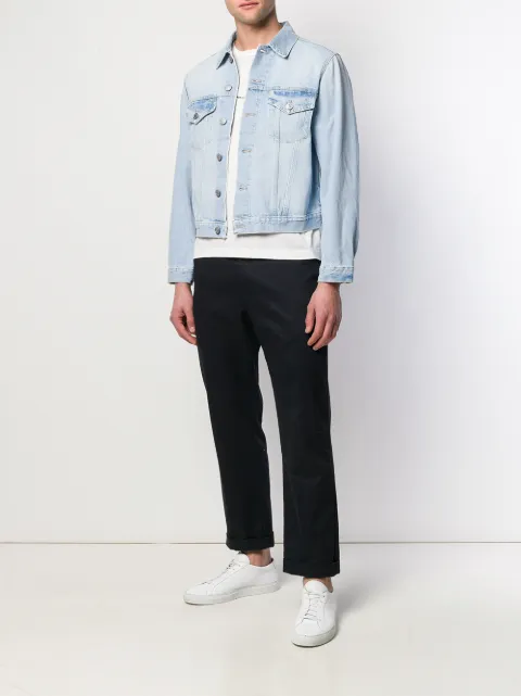 Haikure Cropped Denim Jacket - Farfetch