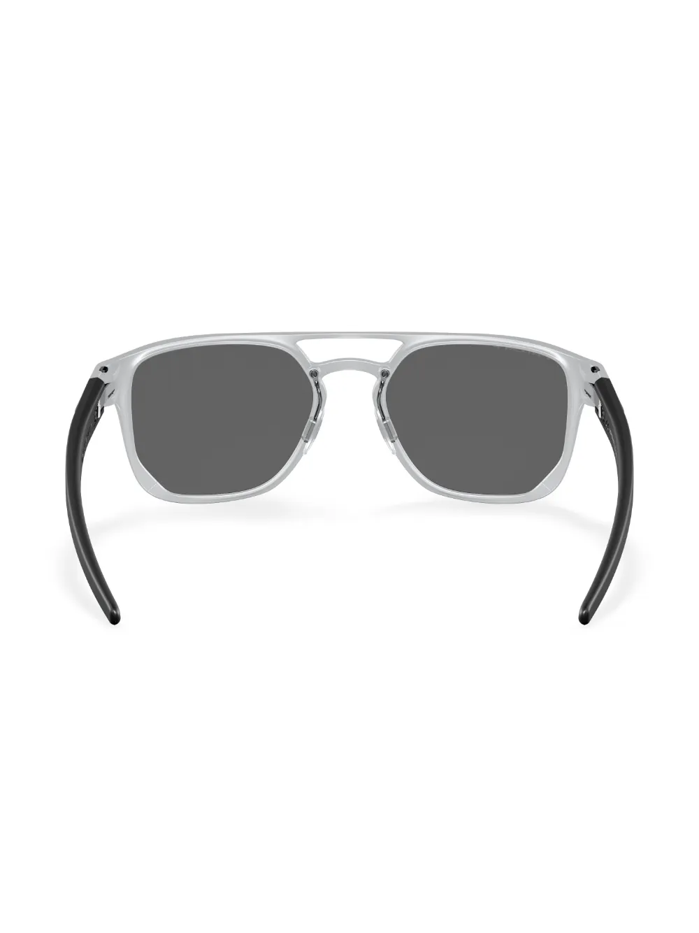 Oakley Latch Alpha square-frame Sunglasses | Silver | FARFETCH