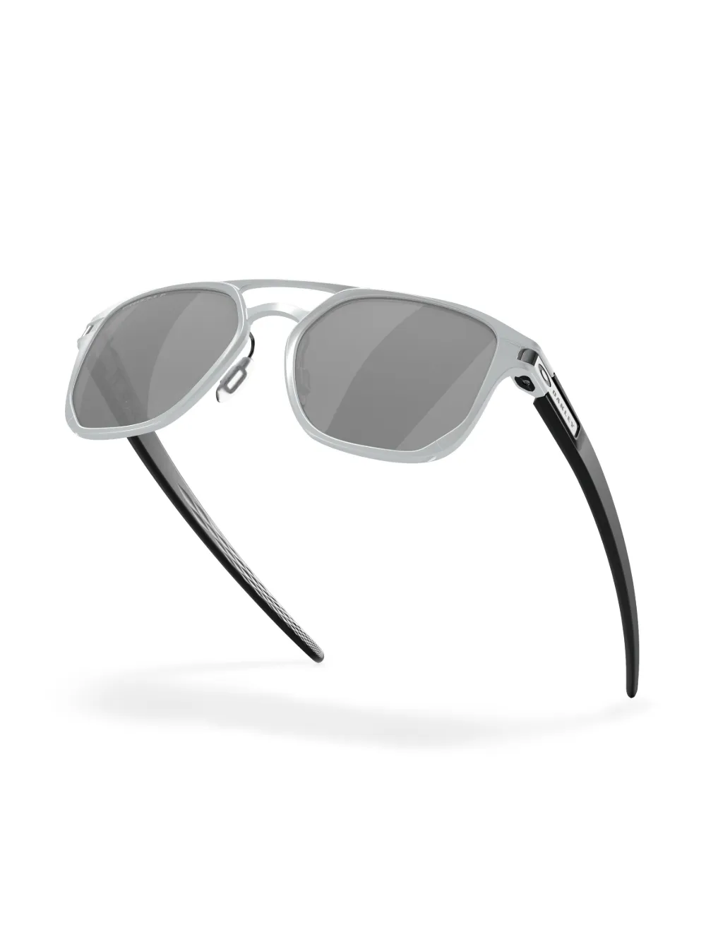 Oakley Latch Alpha square-frame Sunglasses | Silver | FARFETCH