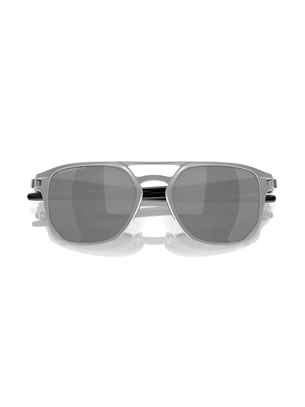 Oakley Latch Alpha square-frame Sunglasses | Silver | FARFETCH