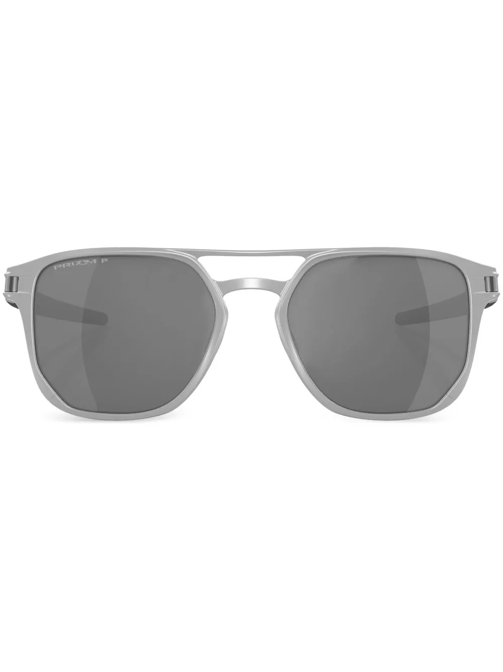 Oakley Latch Alpha square-frame Sunglasses | Silver | FARFETCH