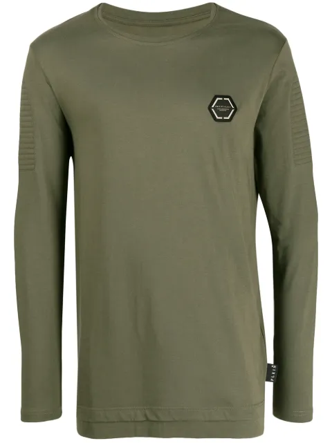 Philipp Plein Statement Long-Sleeved T-Shirt | Farfetch.com