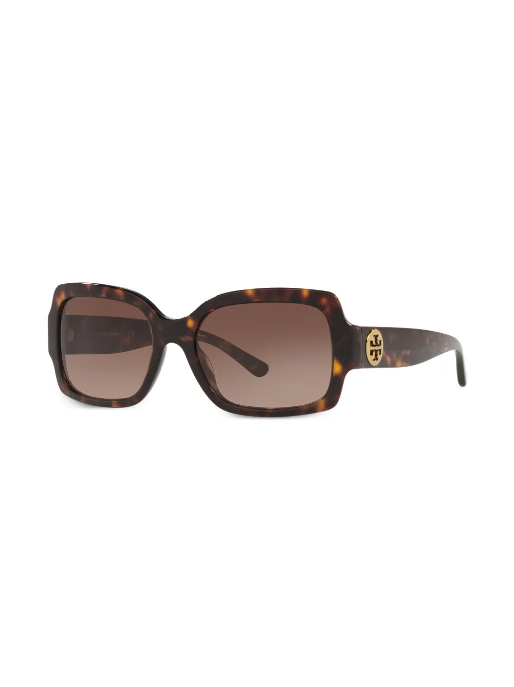 Tory Burch tortoiseshell-effect Sunglasses | Brown | FARFETCH