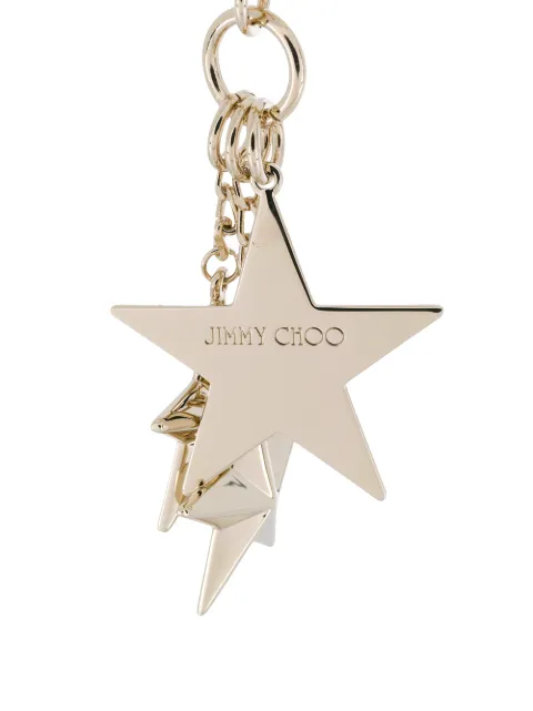 Jimmy Choo Star Key Ring | Farfetch.com