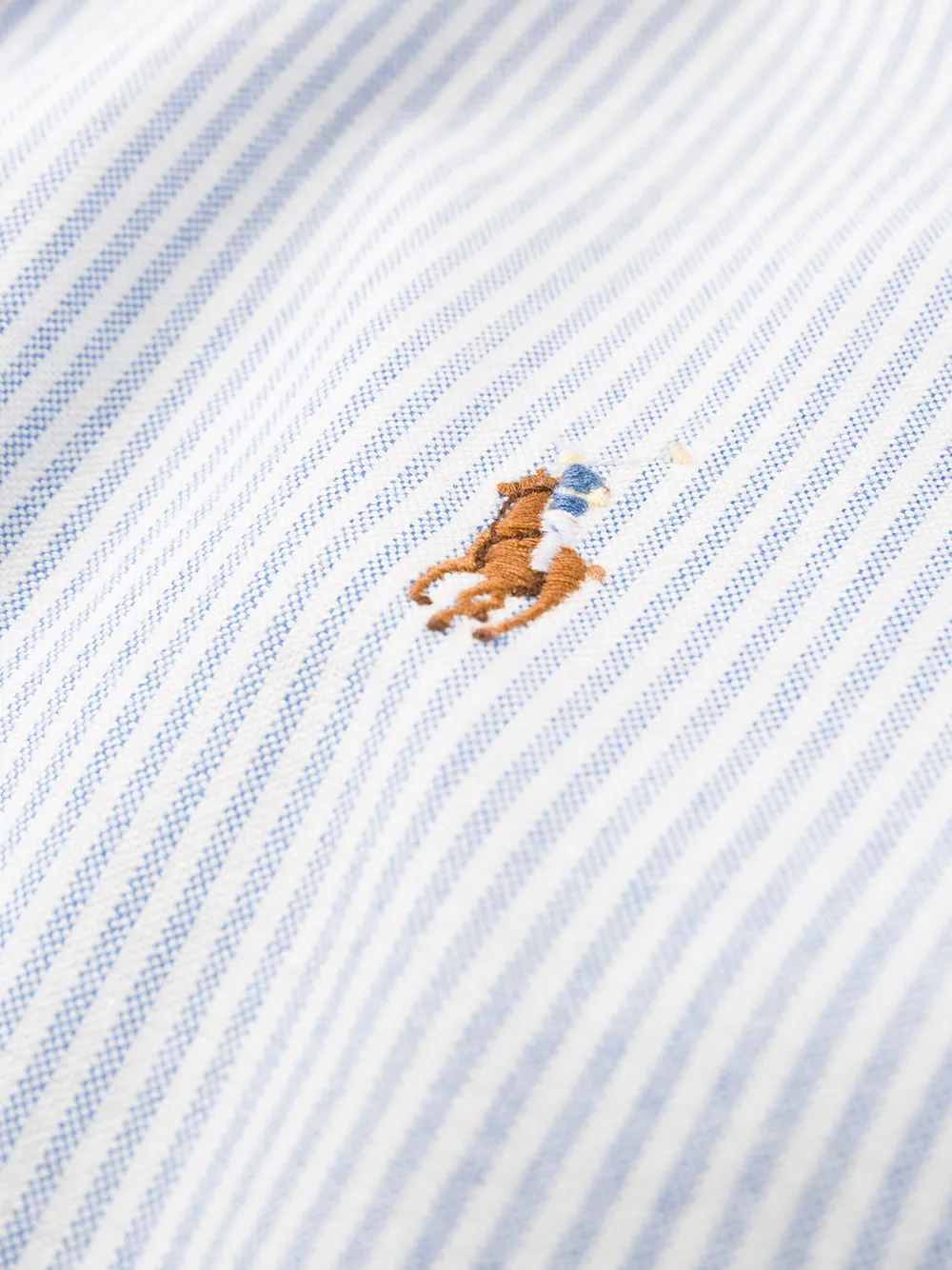 Polo Ralph Lauren Striped Button Down Shirt | Blue | FARFETCH