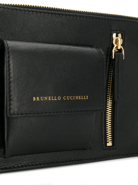 Brunello Cucinelli Logo Zipped Belt Bag - Farfetch