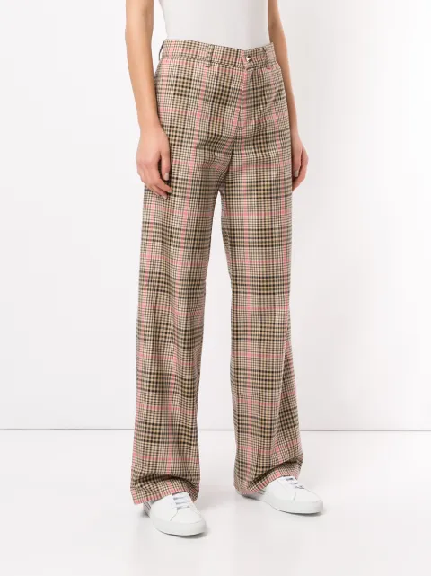 Shop Maggie Marilyn Go Getter plaid trousers with Express Delivery ...