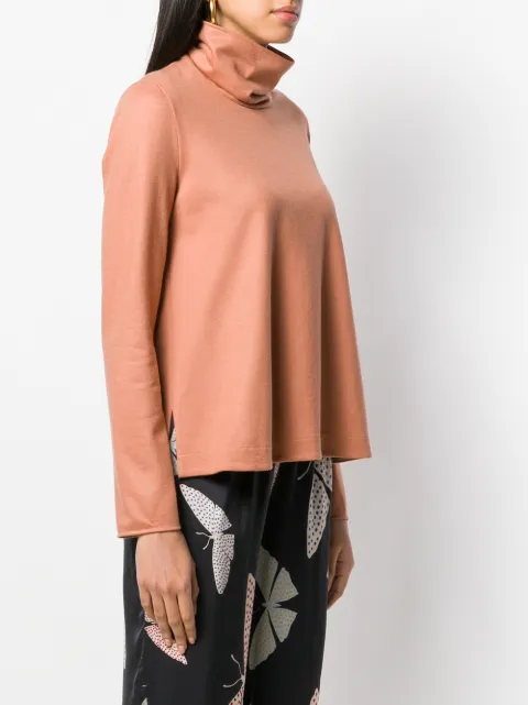 Shop orange Forte Forte turtleneck top with Express Delivery - Farfetch