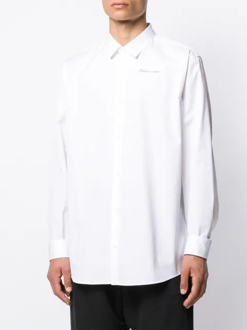 OAMC How Are You Now Shirt Farfetch oamc-how-are-you-now-shirt-farfetch