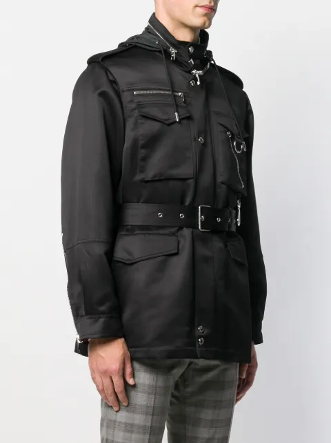 Alexander Mcqueen Utility Parka Coat | Farfetch.com