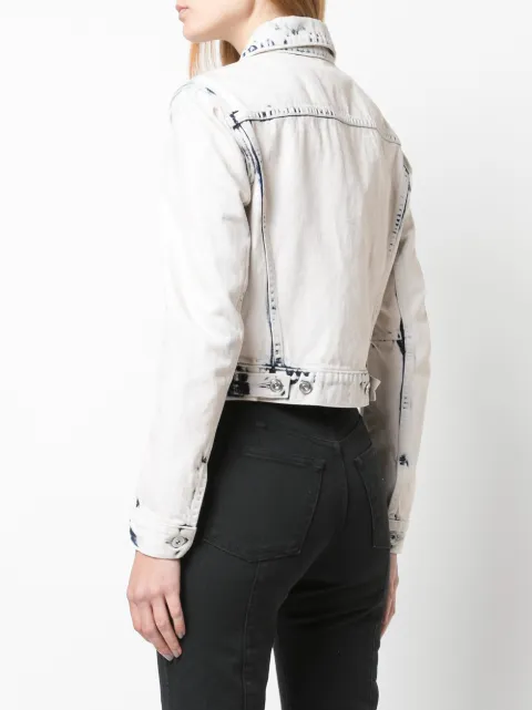 Proenza Schouler White Label Bleached Cropped Jacket Ss20 | Farfetch.com
