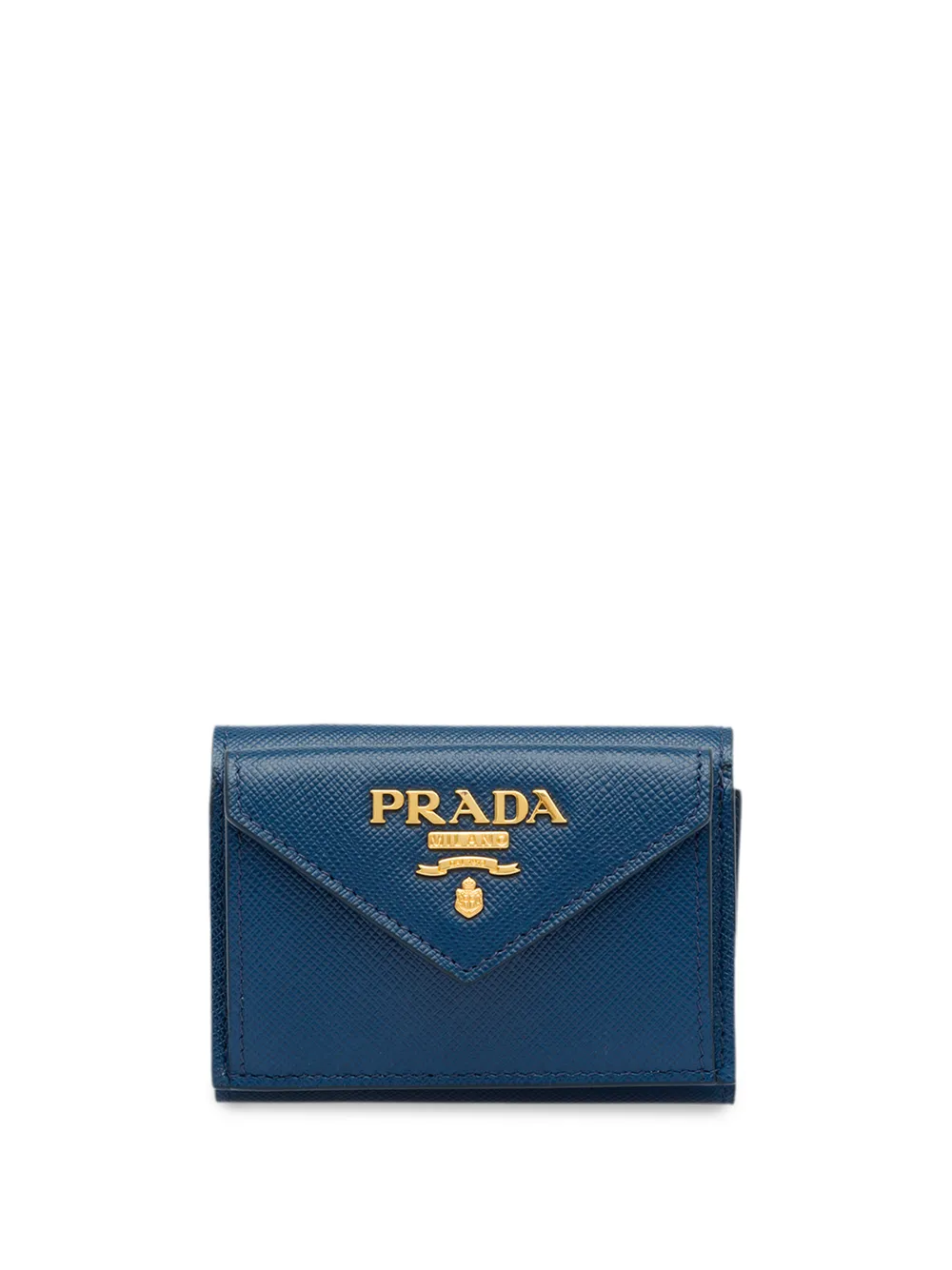 Prada logo-plaque Envelope Wallet - Farfetch