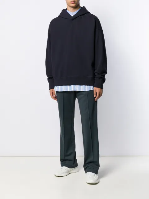 Jil Sander V-neck Classic Hooded Sweater - Farfetch