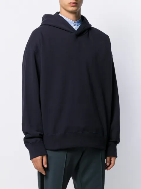 Jil Sander V-neck Classic Hooded Sweater - Farfetch