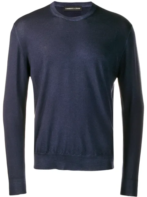 Lamberto Losani Crew-Neck Knit Sweater | Farfetch.com