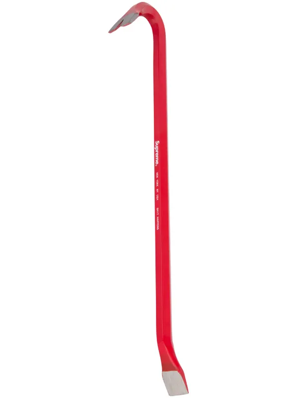 Supreme Logo Crowbar Red FARFETCH AU