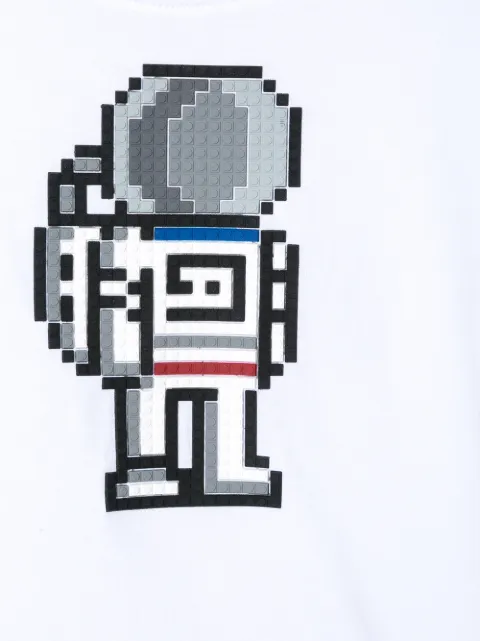 Shop white Mostly Heard Rarely Seen 8-Bit astronaut T-shirt with ...