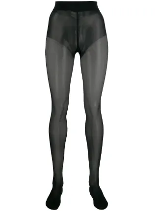 Wolford Pure 10 Tights | Black | FARFETCH