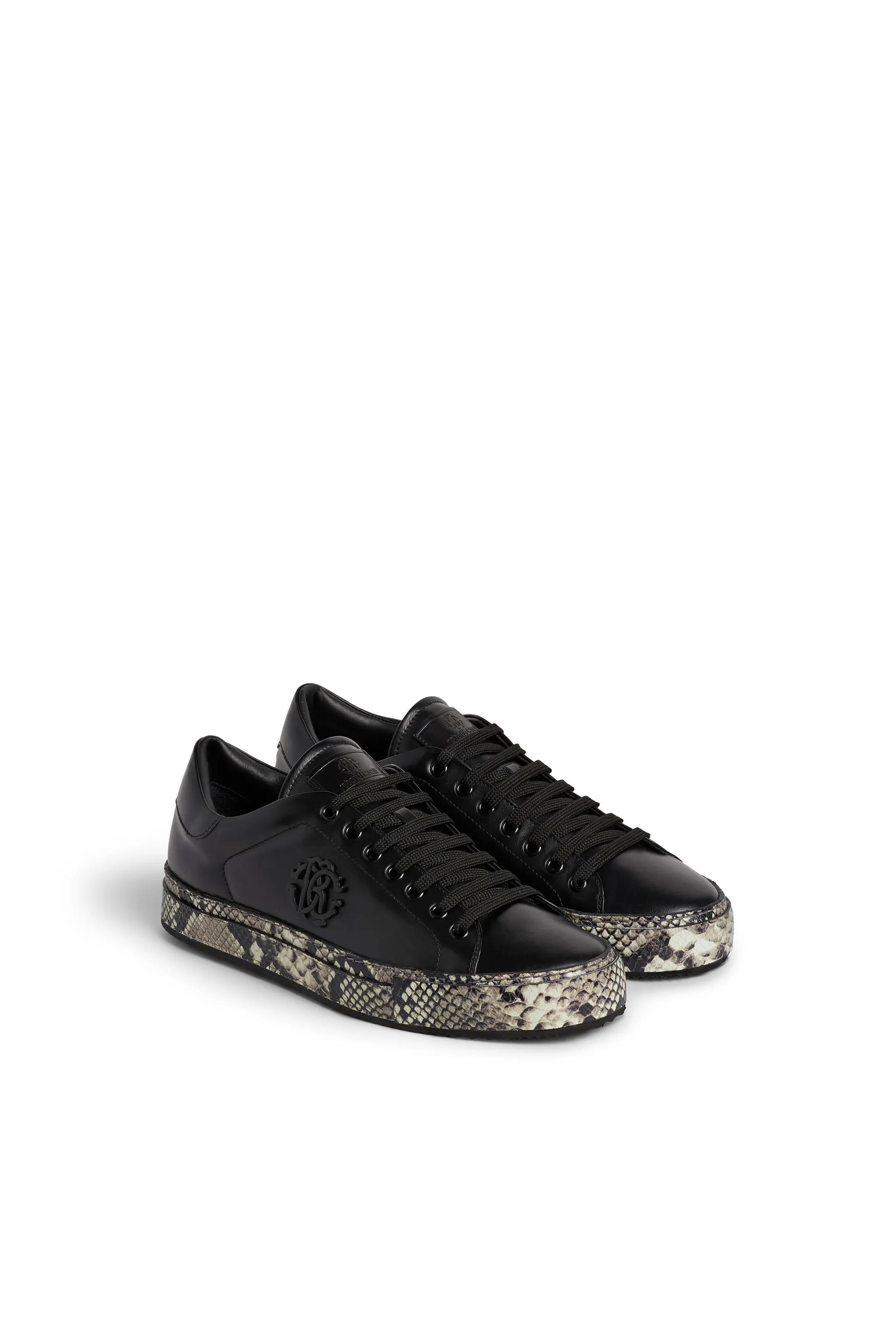RC Monogram low top sneakers | Roberto Cavalli Low-Tops
