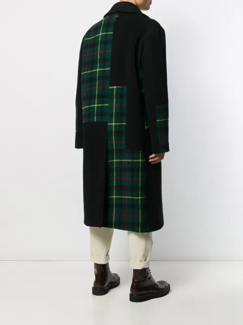 Buscemi Checked single-breasted Coat - Farfetch