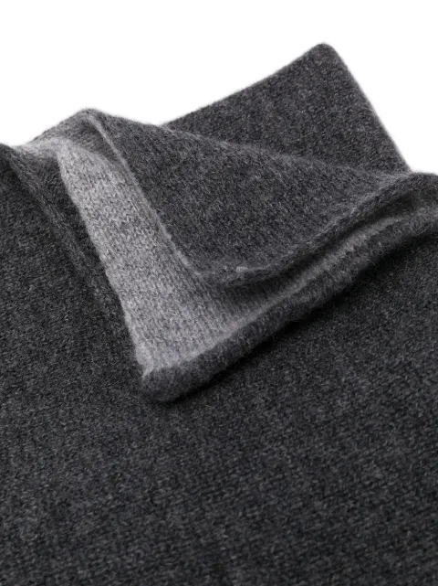 Shop Dell'oglio knitted cashmere scarf with Express Delivery - FARFETCH