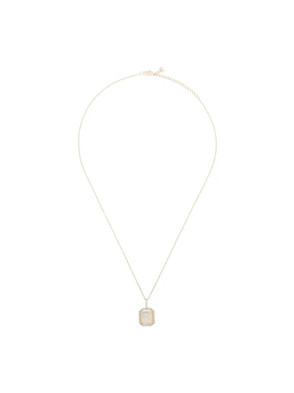 Mateo initial necklace store