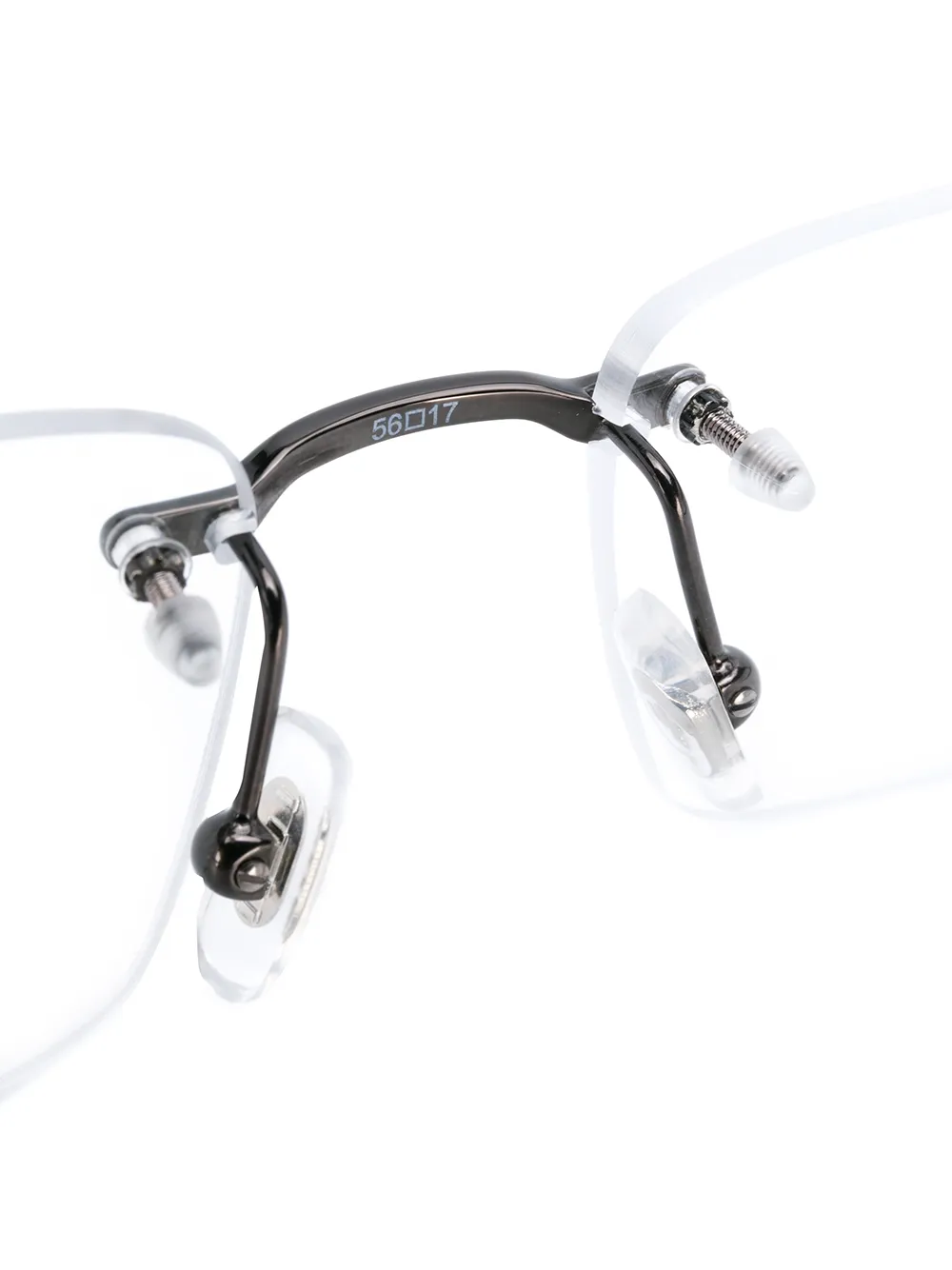 Montblanc Rimless Rectangular Frame Glasses Farfetch