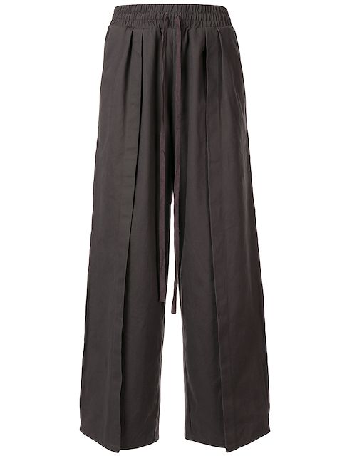 Komakino Layered Wide-Leg Trousers | Farfetch.com