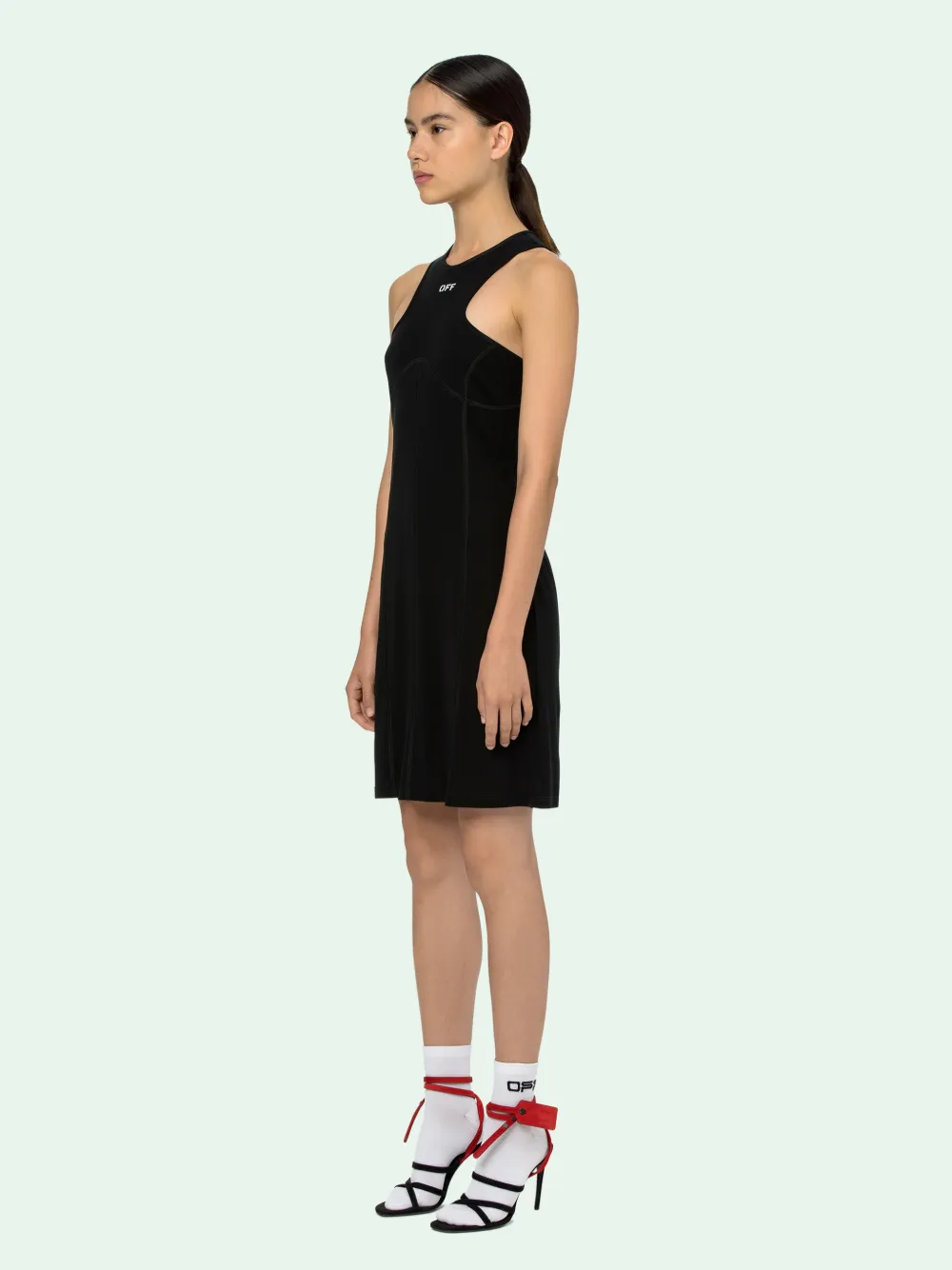 BLACK ROWING DRESS in black | Off-White™ Official GB