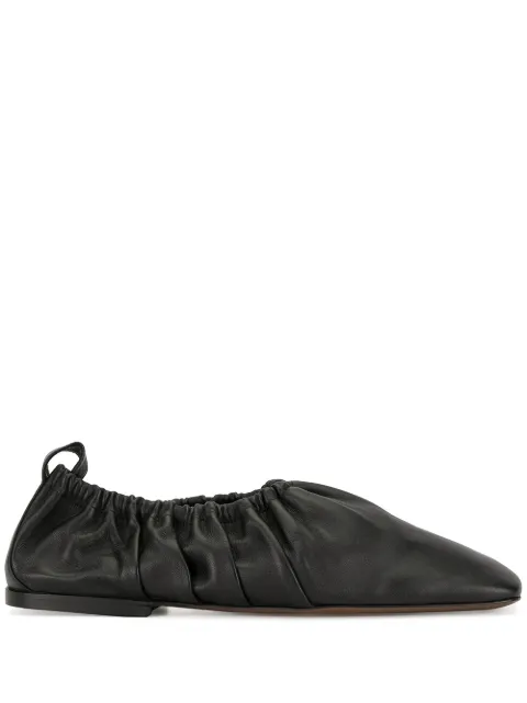 NEOUS Ruched Ballerina Shoes - Farfetch