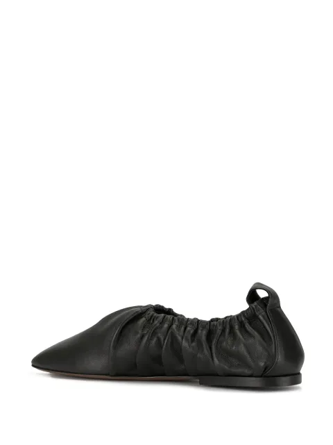 NEOUS Ruched Ballerina Shoes - Farfetch