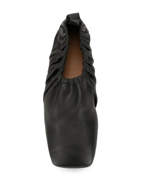 NEOUS Ruched Ballerina Shoes - Farfetch