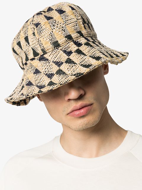 Song For The Mute Woven Bucket Hat Ss20 | Farfetch.com