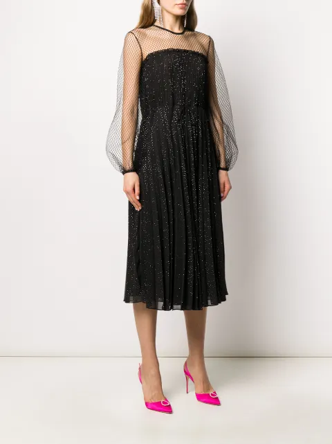 Marco De Vincenzo Glitter Cocktail Dress - Farfetch