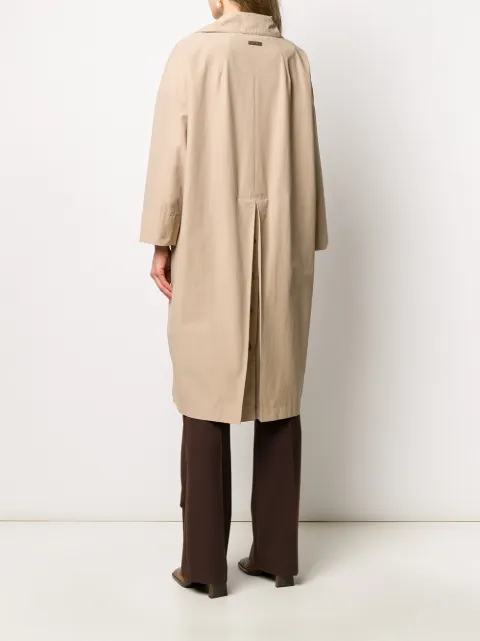 Peserico double-breasted Trench Coat - Farfetch