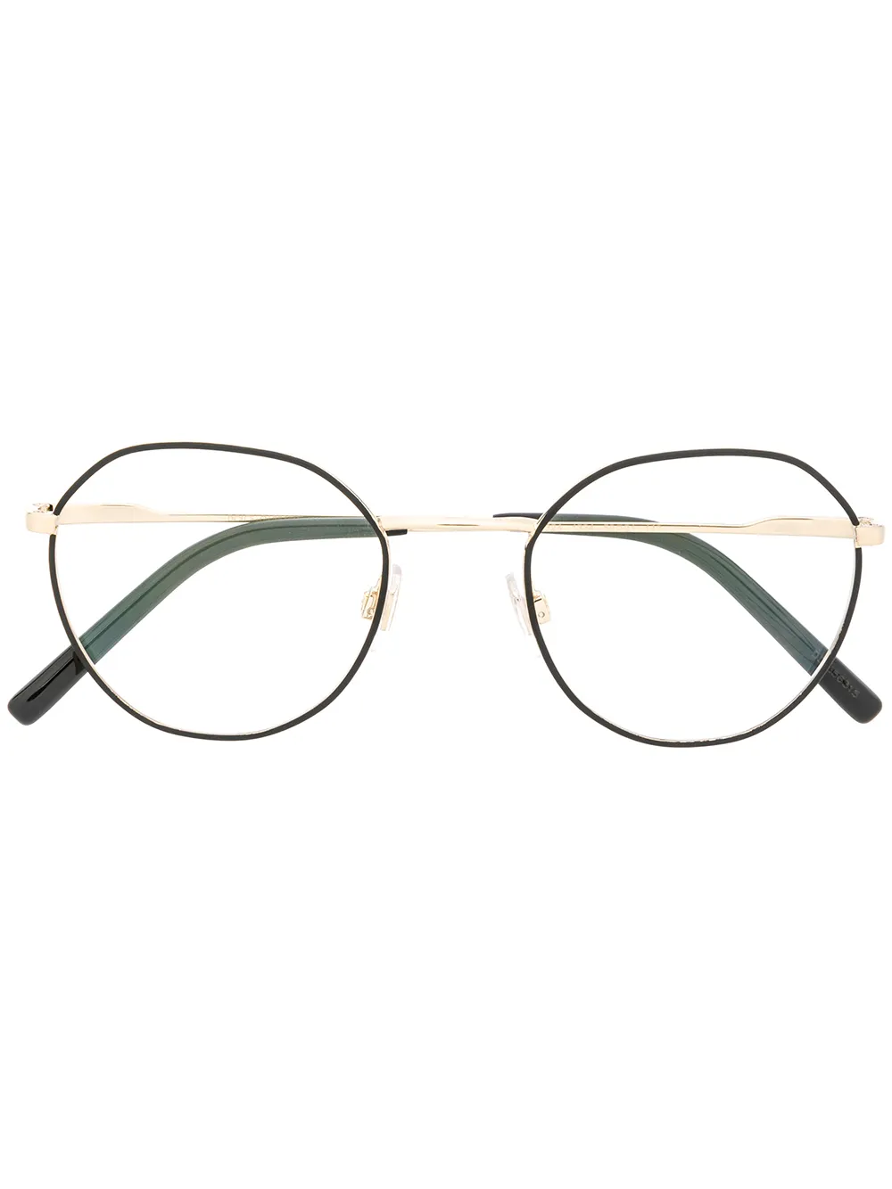 Dolce & Gabbana Dg1324 Round-shaped Glasses In Gold | ModeSens
