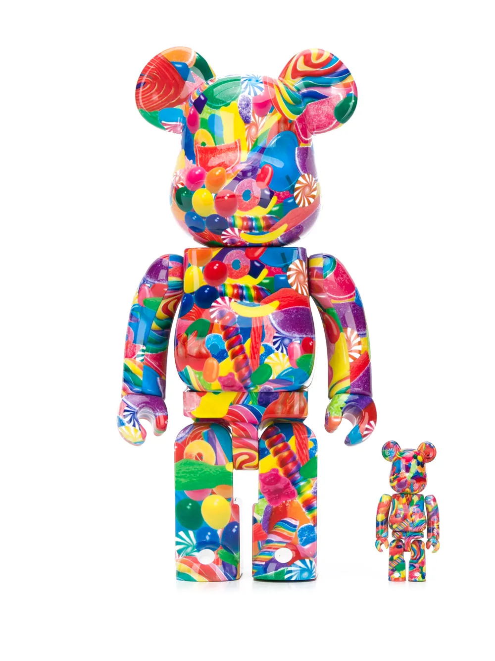 Medicom Toy Dylan's Candy Bar Bearbrick Set In Red | ModeSens