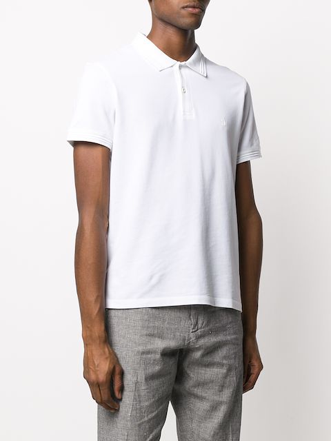 Dondup Ribbed Trim Polo Shirt Ss20 | Farfetch.Com