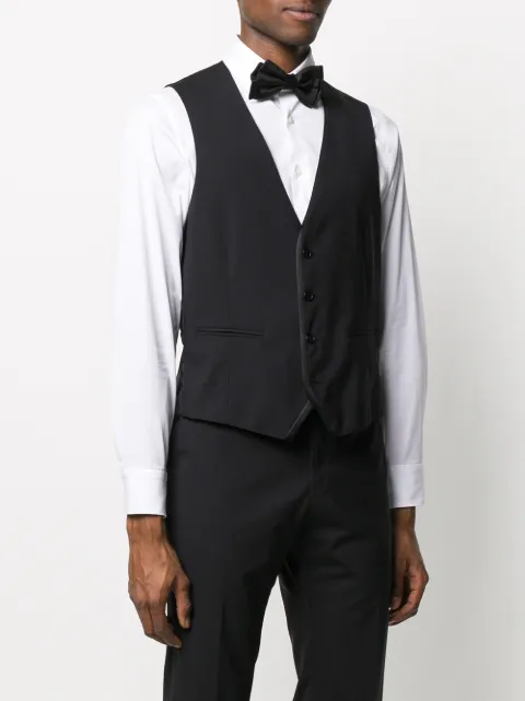 Tonello crepe-trimmed Waistcoat - Farfetch