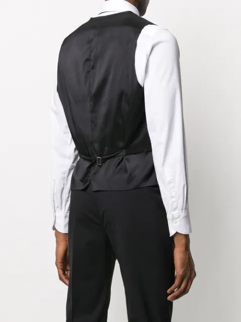 Tonello crepe-trimmed Waistcoat - Farfetch