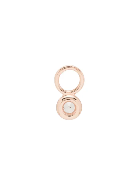 Shop Roxanne First 14kt rose gold diamond single charm with Express ...