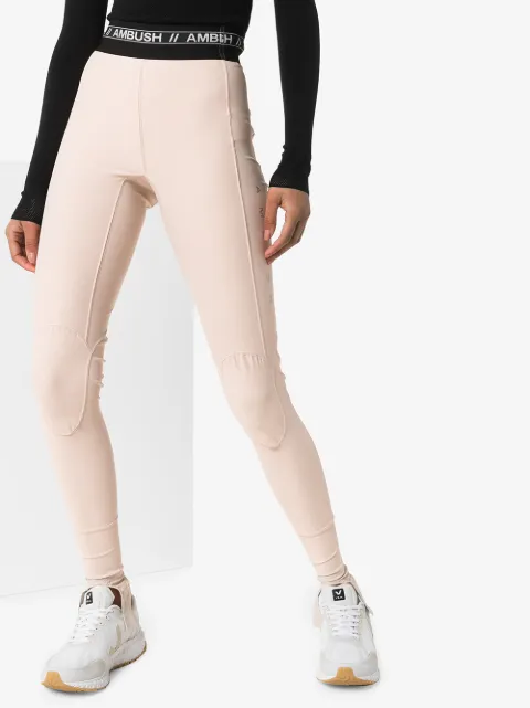 AMBUSH logo-print Leggings - Farfetch