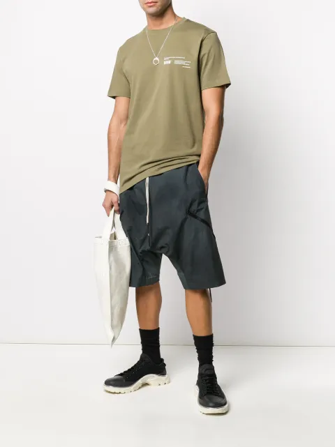 Tobias Birk Nielsen Dropped Crotch Track Shorts - Farfetch