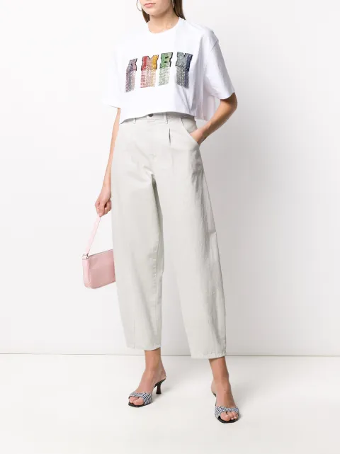 Amen High-Waisted Straight-Leg Jeans Ss20 | Farfetch.Com