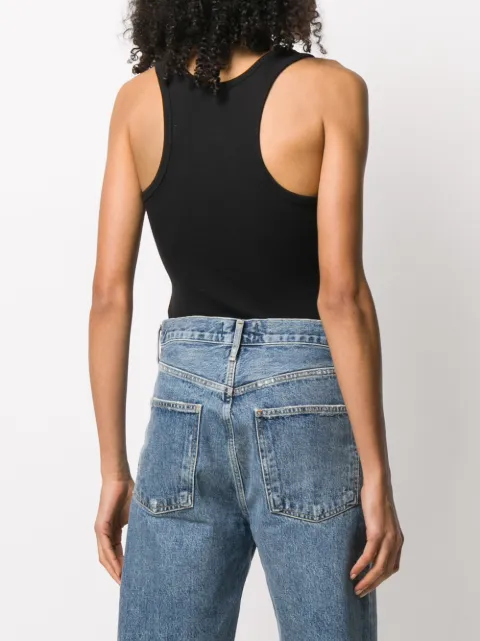 AGOLDE Sleeveless Bodysuit Top - Farfetch