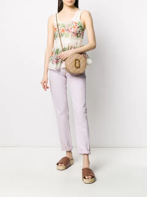 Marc Jacobs Round Quilted Crossbody Handbags | semashow.com