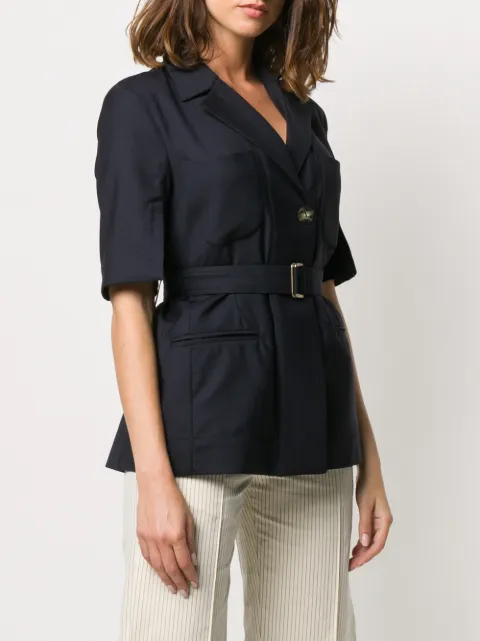 Eudon Choi short-sleeved Belted Jacket - Farfetch