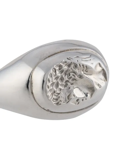 VICTORIA STRIGINI Portrait Of a Man Signet Ring - Farfetch